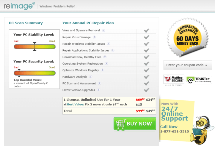 Eliminare Reimage Repair - Come Eliminare?